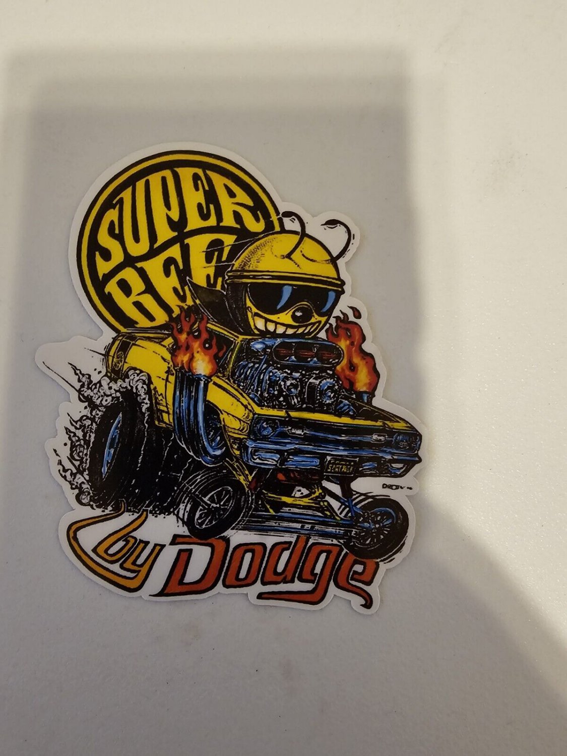 Super Bee Hot Rod Vinyl Sticker
