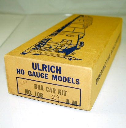 Ulrich Model HO Scale MTC Boxcar Kit #71984W/Early Box|BrassTrainsAndMore