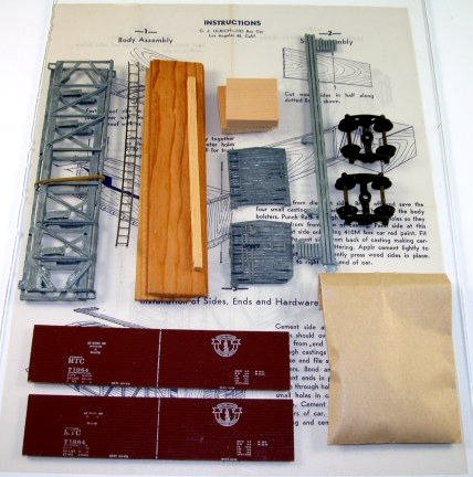 Ulrich Model HO Scale MTC Boxcar Kit #71984W/Early Box|BrassTrainsAndMore