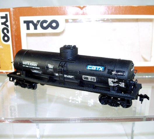 Tyco HO Scale CGTX 40FT. Single-Dome Tank Car#CGTX23025