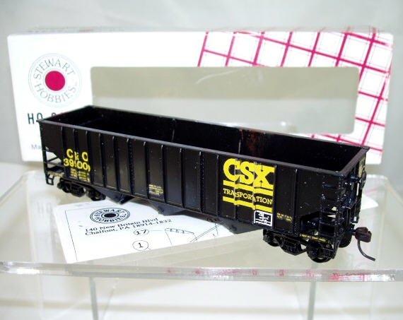 Stewart Hobbies HO Scale CSX 40FT. Open-Top 14-Panel 3-Bay 70-Ton ...