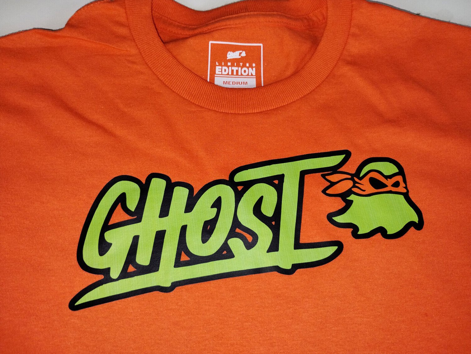 GhostLifestyle Ghost X Michelangelo Mikey Ninja Turtles TMNT AUTHENTIC ...