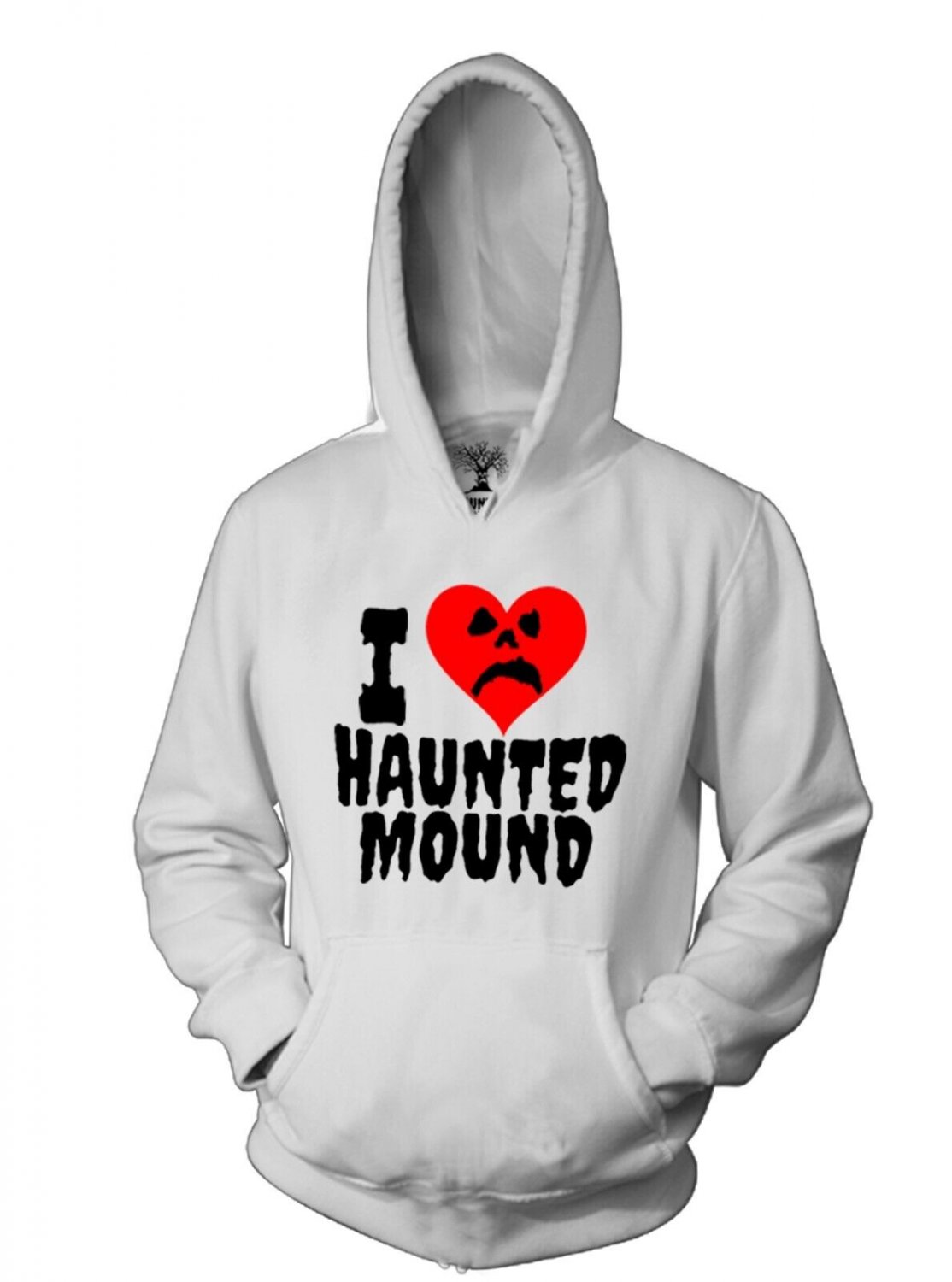 Official I HEART HAUNTED MOUND shirt Sematary Ghost Mountain Love Rare ...