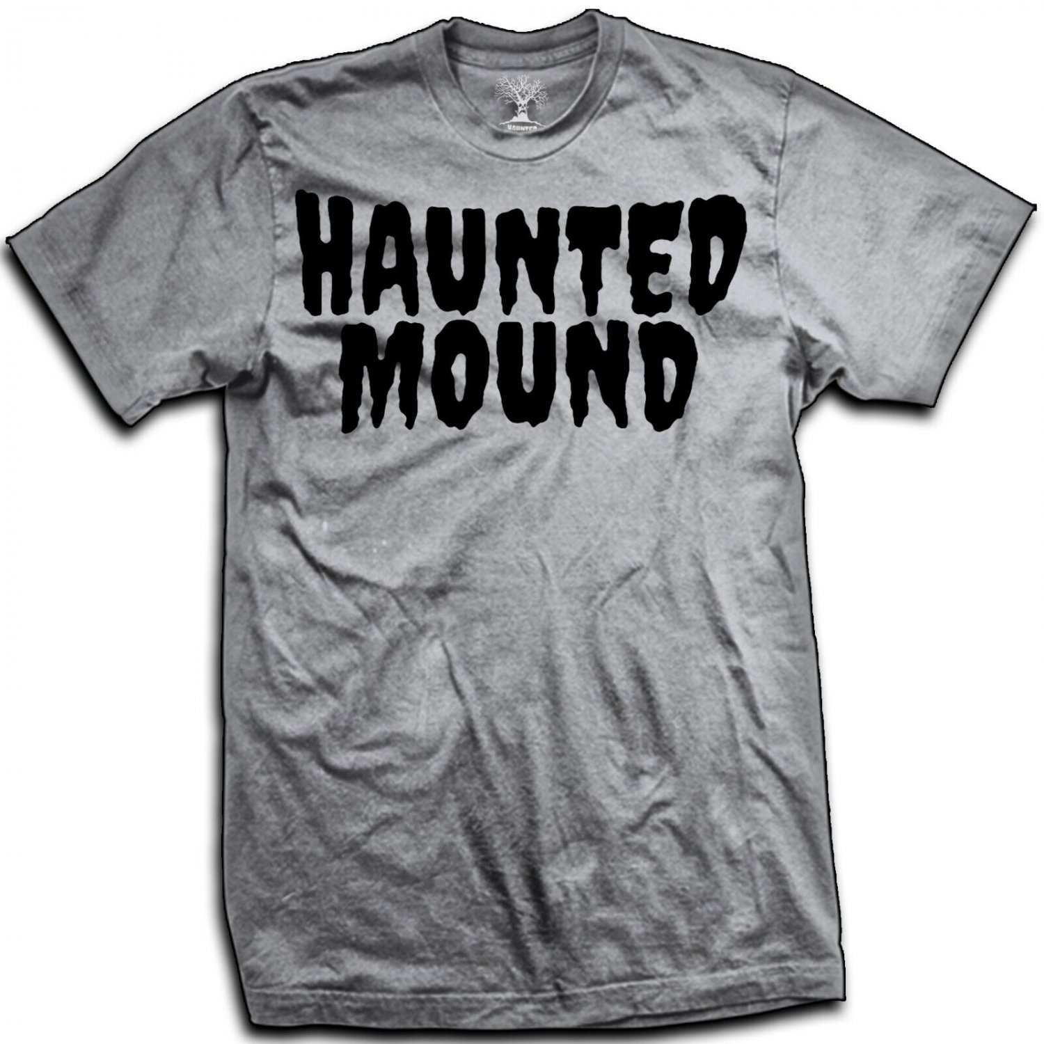 Rare HAUNTED MOUND LOGO Grave House Horror Scary Rap Ghost Mountain New ...