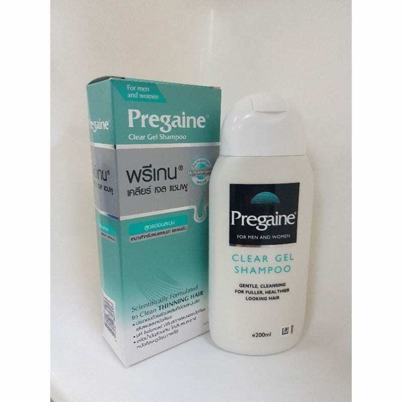 Clear Gel Shampoo by Pregaine for Thinning Hair Gentle for Men & Women ...