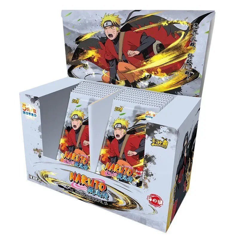 20packsperboxA_KAYOU Genuine Naruto Cards Box Anime Figure Card Booster ...