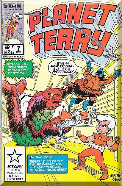 Planet Terry #7 (1985) _Copper Age _ Star Comics _ Marvel Comics _ Sam ...