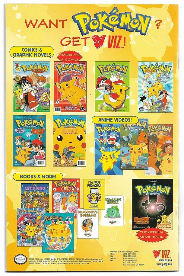 Pokemon The First Movie_ Mewtwo Strikes Back #2 (1998) _Viz Comics ...