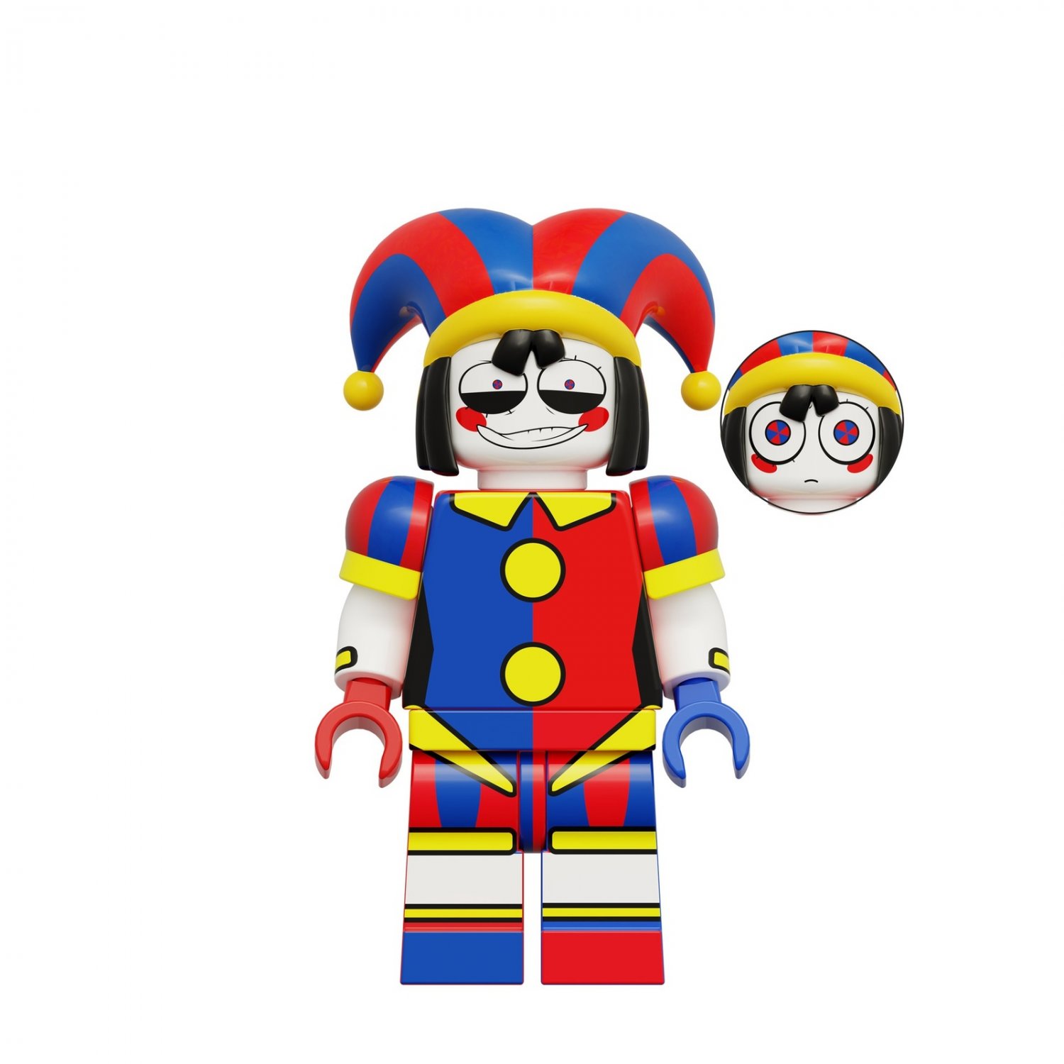 Pomni The Amazing Digital Circus Lego Compatible Minifigure Bricks Toys