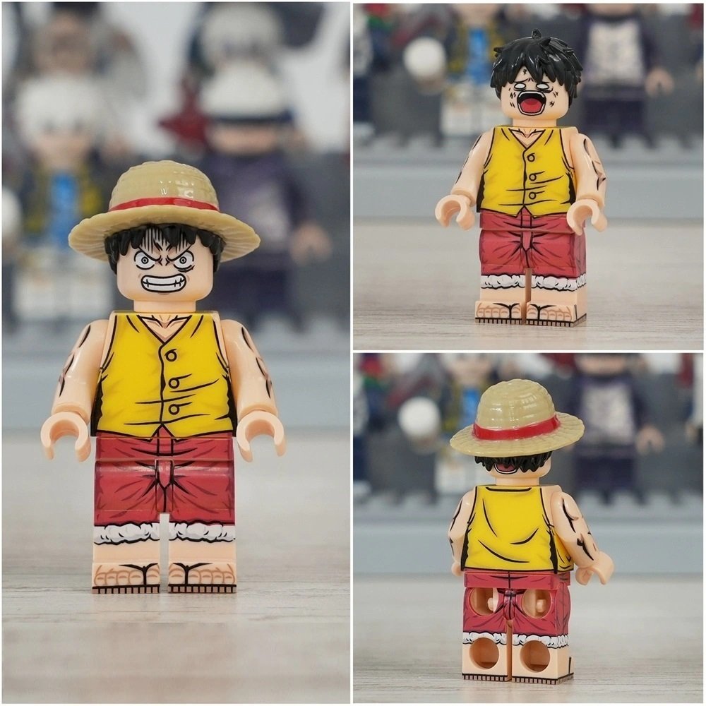 Luffy Marineford One Piece Lego Compatible Minifigure Bricks Toys