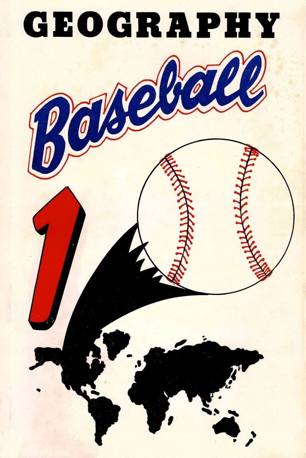 Geography Baseball 1 By Robert A. Pierce Paperback Book 1992 RARE