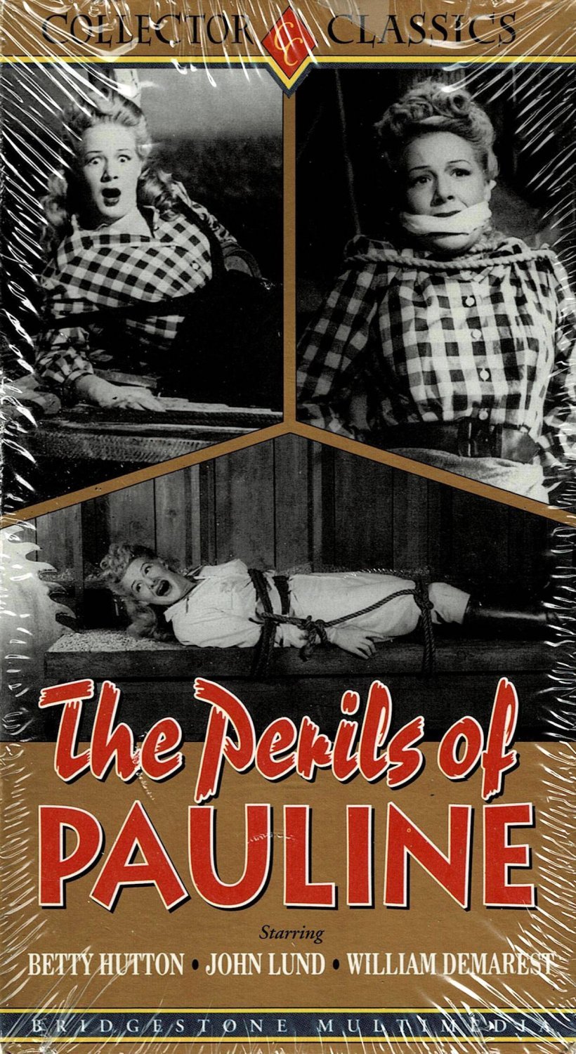 The Perils of Pauline Movie Betty Hutton John Lund William Demarest VHS ...