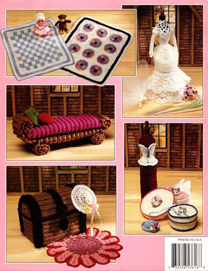 Annie's Attic Fashion Doll Home Decor Crochet The Attic 13 Designs for ...