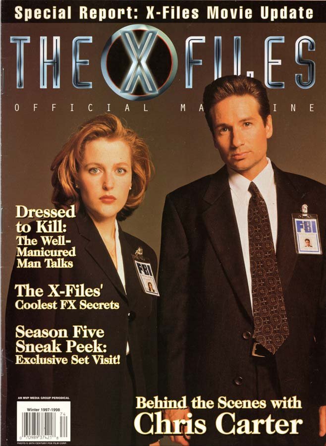 The X-Files Official Magazine Issue 4 Winter 1997-1998 Season Five ...