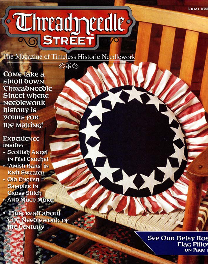 Threadneedle Street Magazine Trial Issue 1995 - 13 Historic Designs