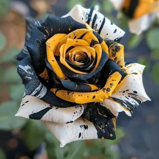 50 seeds Starlight Mottled Rose - Color-Golden Eclipse_1