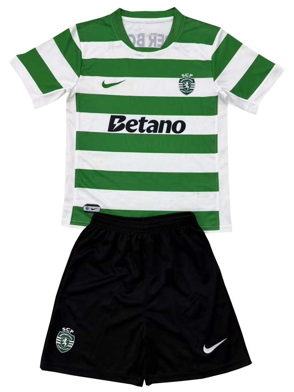 Kids Sporting CP Lisbon Home Shirt Jersey Kit 25-26 Youth Soccer ...