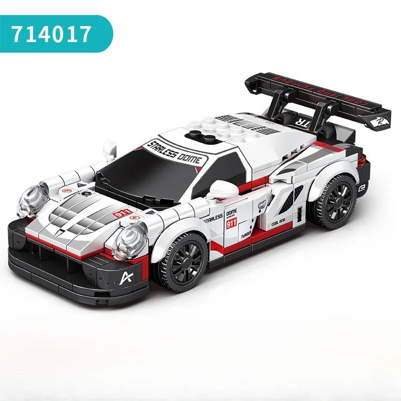 714017_MOC Speed Sports Car Building Blocks MOC Racing Vehicle Assembly ...
