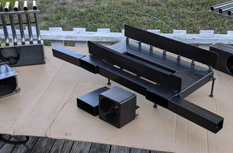 1Q20W20D Fireplace Log Grate Blower 20w 6t 20d Tube Heat Exchanger Firewood