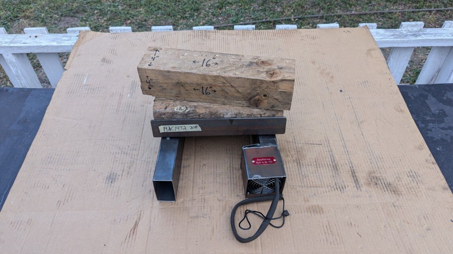 14DC14TD Fireplace Grate Heater USB Tube Blower Heat Exchanger Saves ...