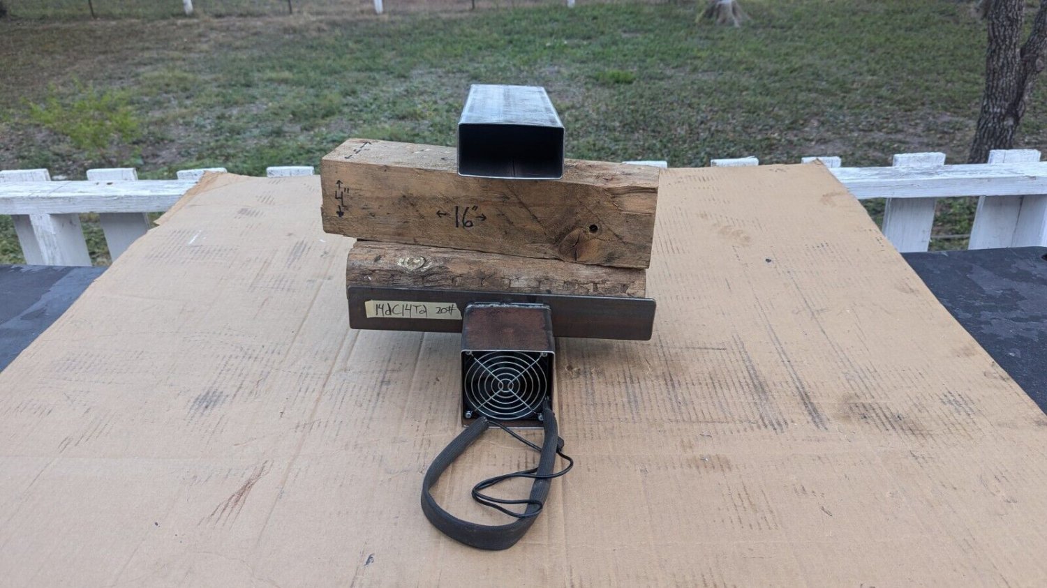 14DC14TD Fireplace Grate Heater USB Tube Blower Heat Exchanger Saves ...