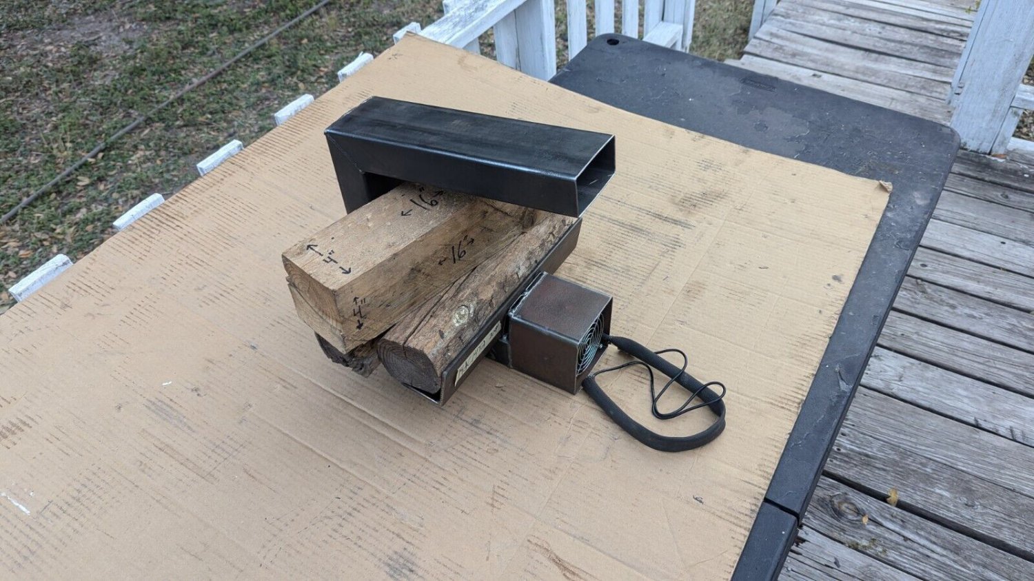 14DC14TD Fireplace Grate Heater USB Tube Blower Heat Exchanger Saves ...