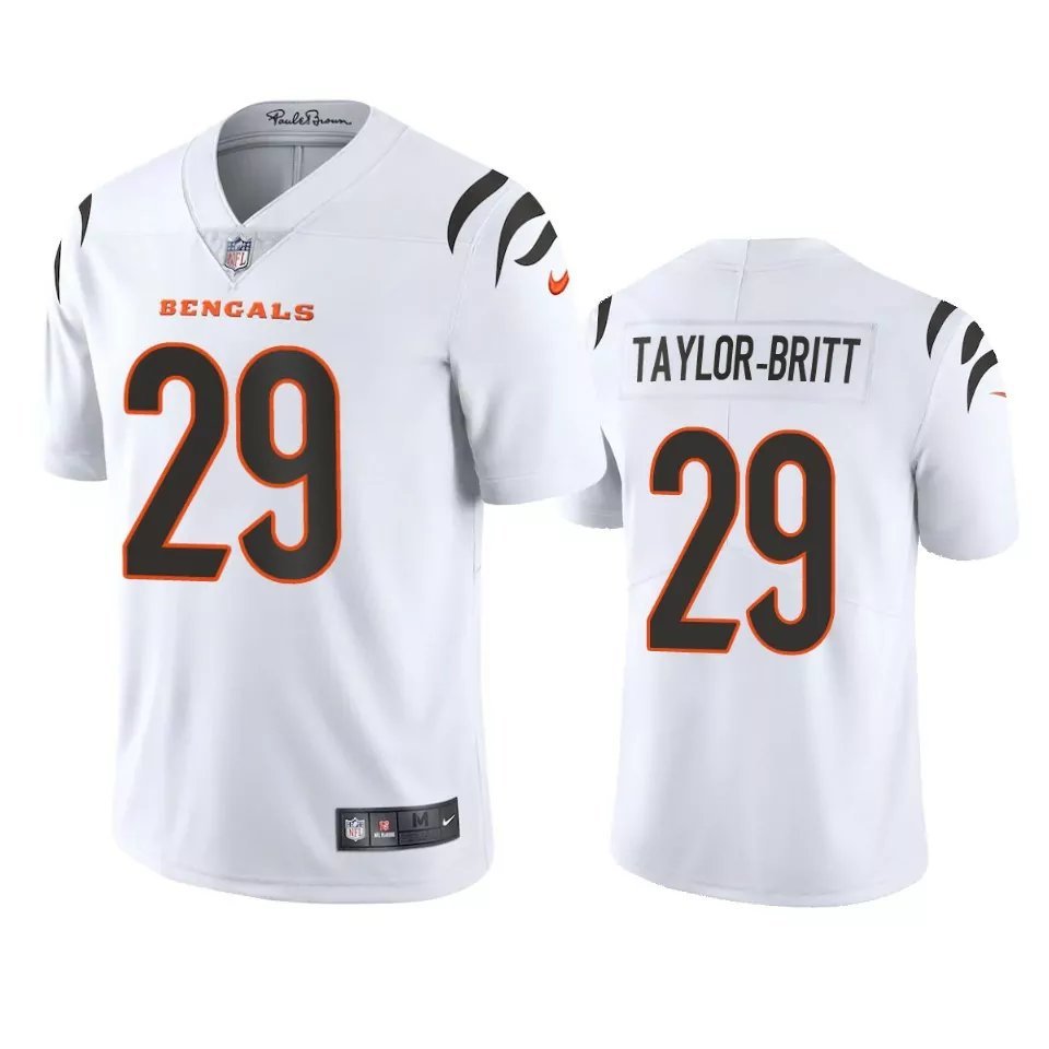 Men & Youth #29 Cam Taylor-Britt Cincinnati Bengals Color Rush Limited ...