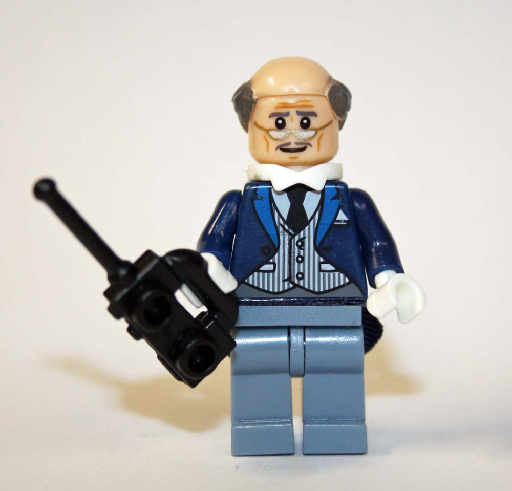 1 Alfred Batman Movie Superhero Minifigure Block Toys