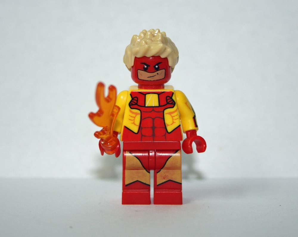 1 Pyro X-Men comic Superhero Minifigure Block Toys