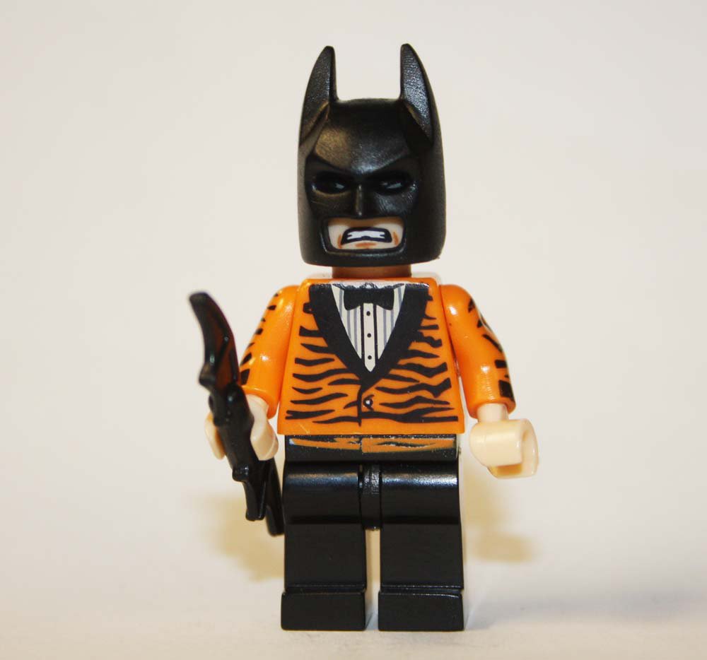 1 Batman Tiger Suit Superhero Minifigure Block Toys
