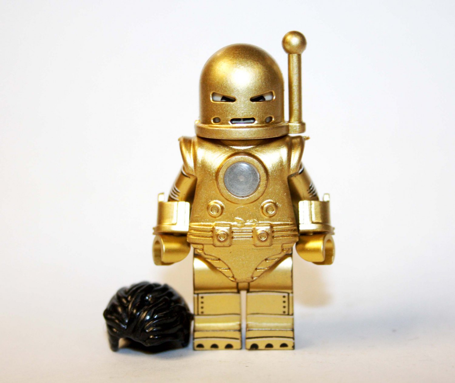 1 Iron-Man MK1 Gold Prototype Superhero Minifigure Block Toys
