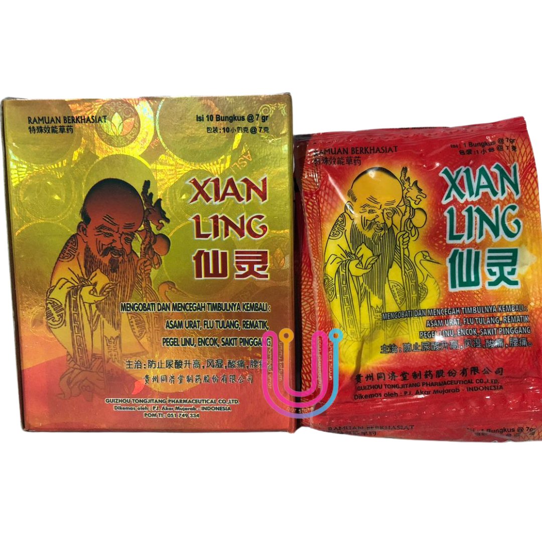 Original 3 Box Xian Ling Herb Powder Arthritis Gout Rheumatism Back ...