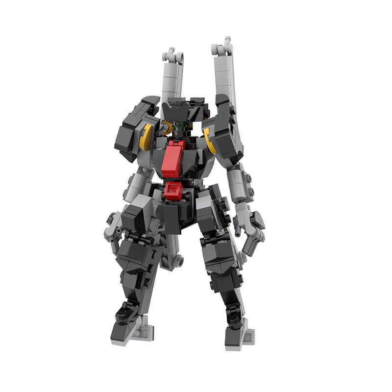 Black Gull Mech Toy Minifigures Block Toys
