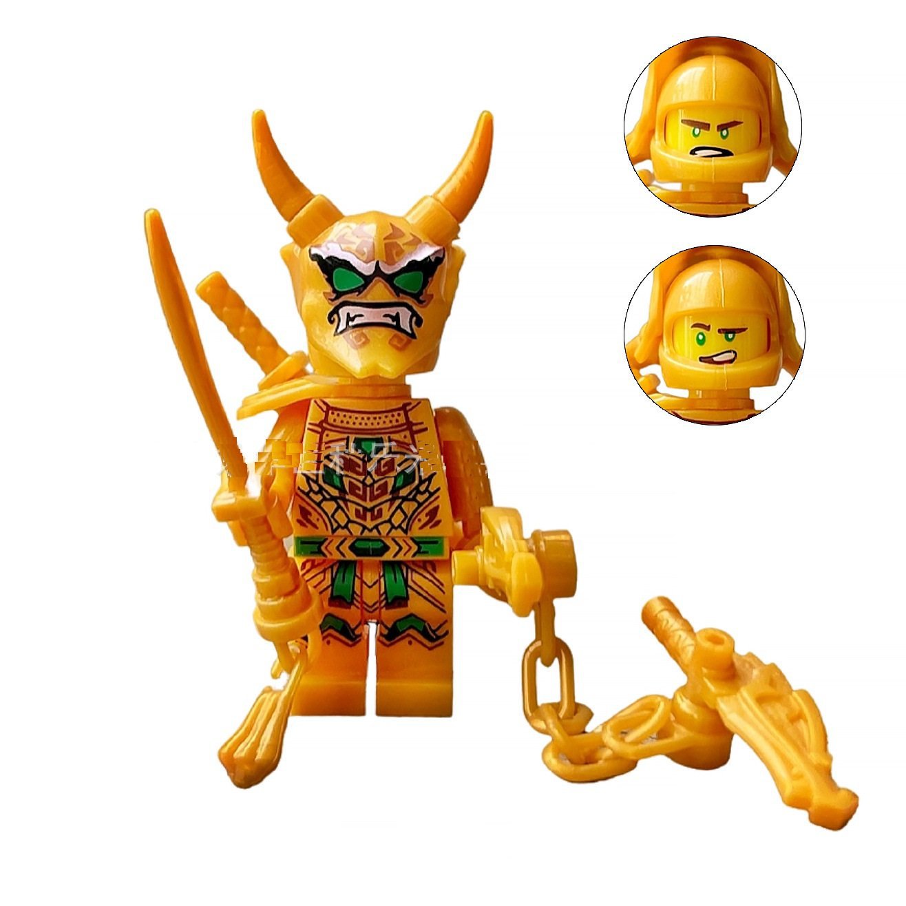 Golden Lloyd Ninjago Minifigures Block Toys