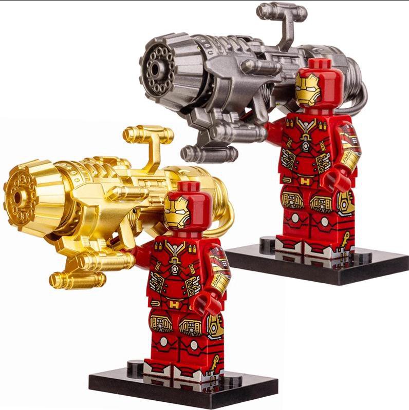 Iron Man MK85 Proton Cannon Super Heroes Set Minifigures Block Toys