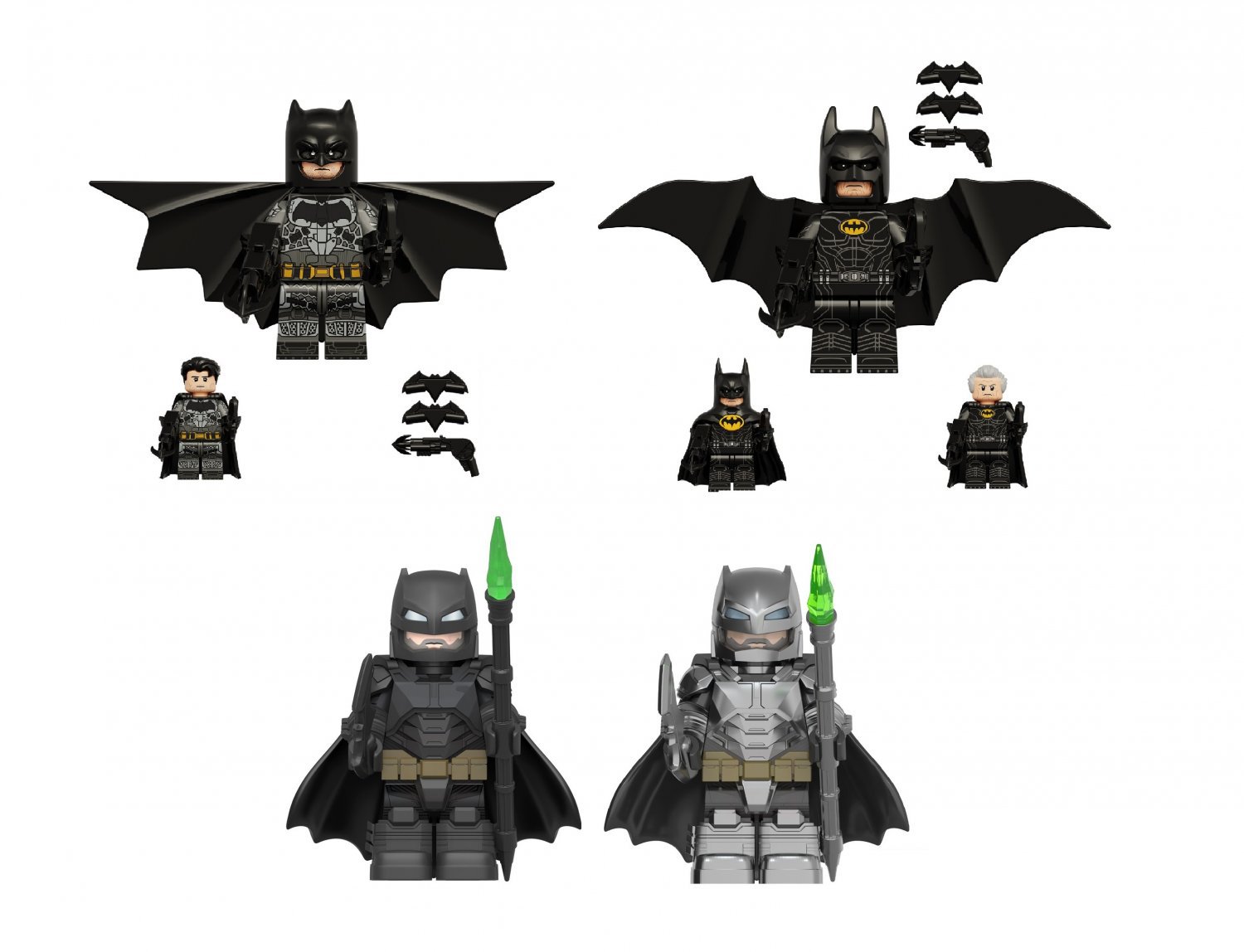 Heavy Batman Flight Batman Batman Set Minifigures Block Toys