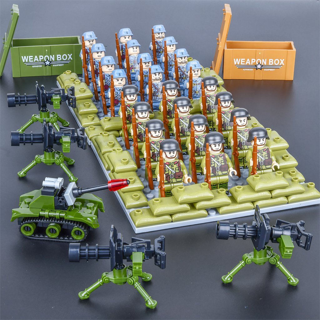 1946 Chinese Civil War Military Sets Minifigures Block Toys