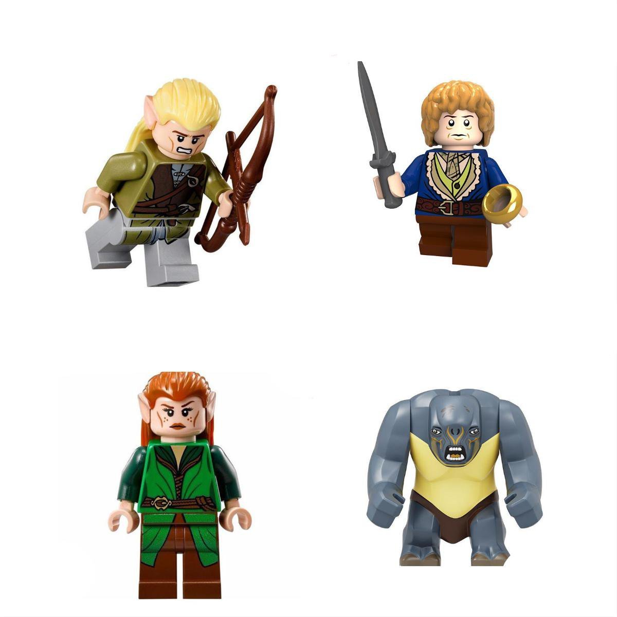 Bilbo Baggins las Tauriel Lotr attack troll Lord of the Rings Sets ...
