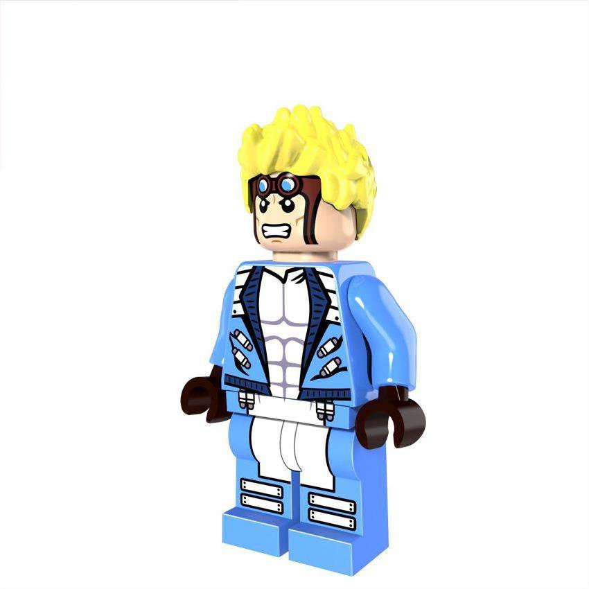 Sam Guthrie Cannonball X-Men Minifigures Block Toys