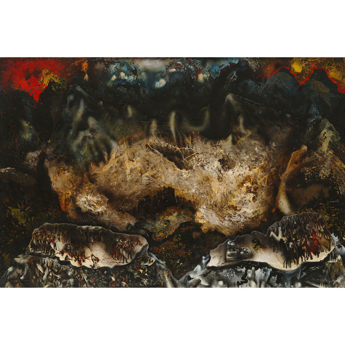 David Alfaro Siqueiros - Collective Suicide - 40x50 Inch Rolled Poster ...