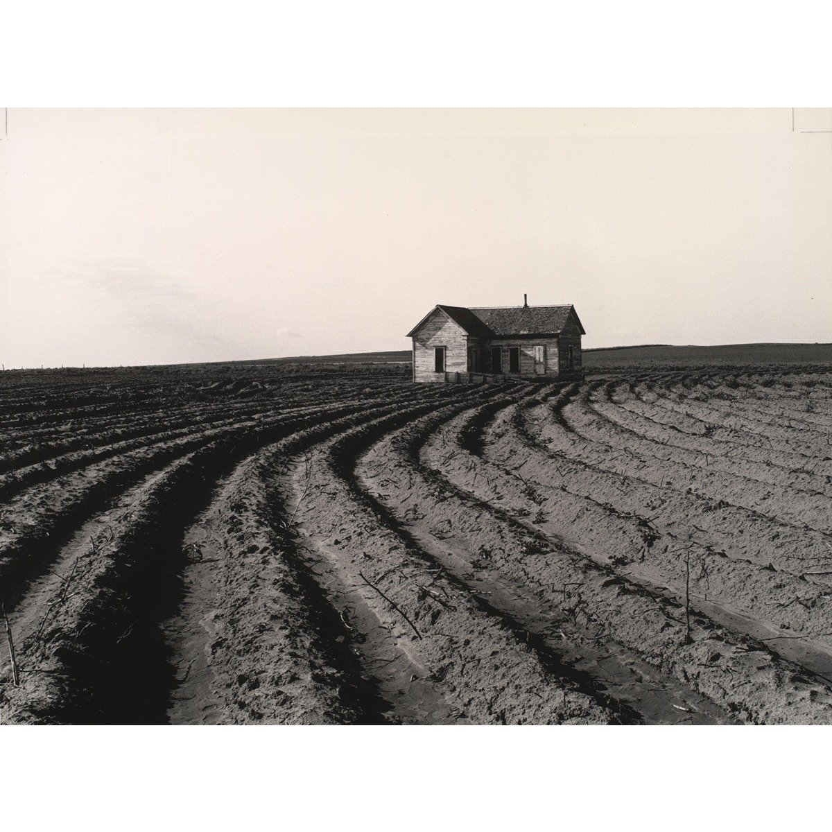 Dorothea Lange - Tractored Out, Childress County, Texas - 24x18 Inch ...