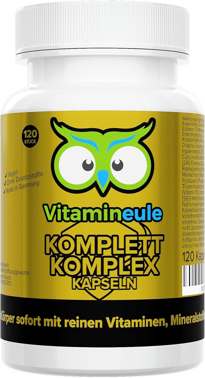 Complete Complex Capsules - Multivitamin + Multimineral + Superfoods