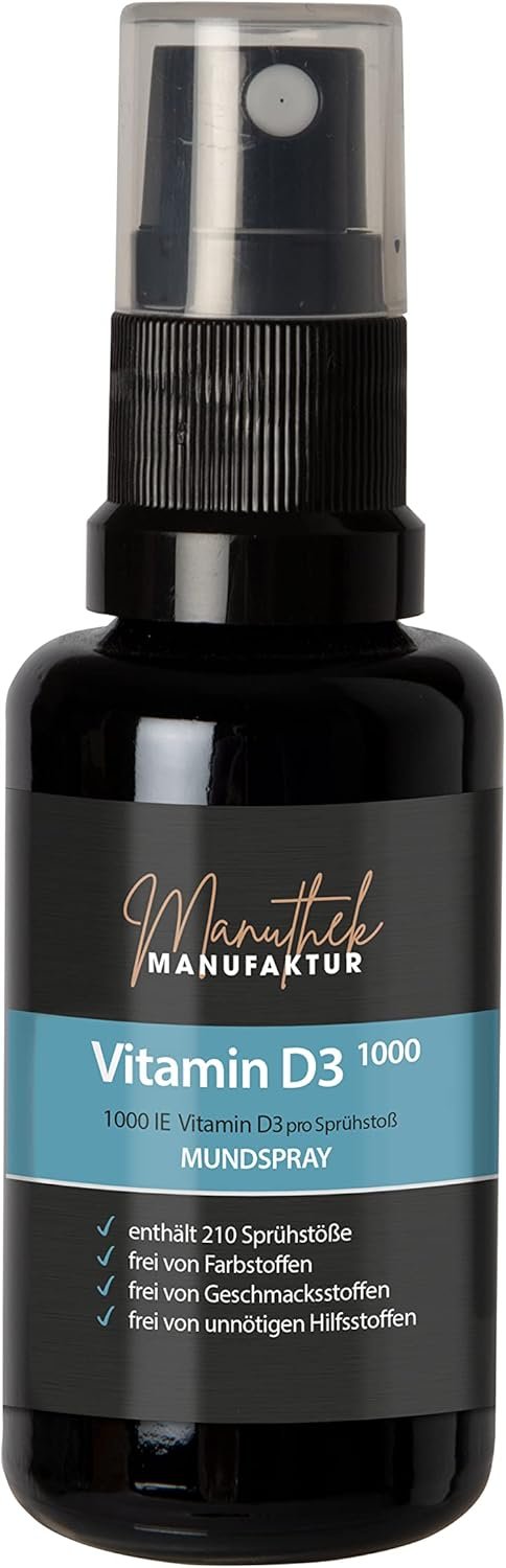 Vitamin D3 - Mouth Spray 1000IE Highly Bioactive - 210 Sprays