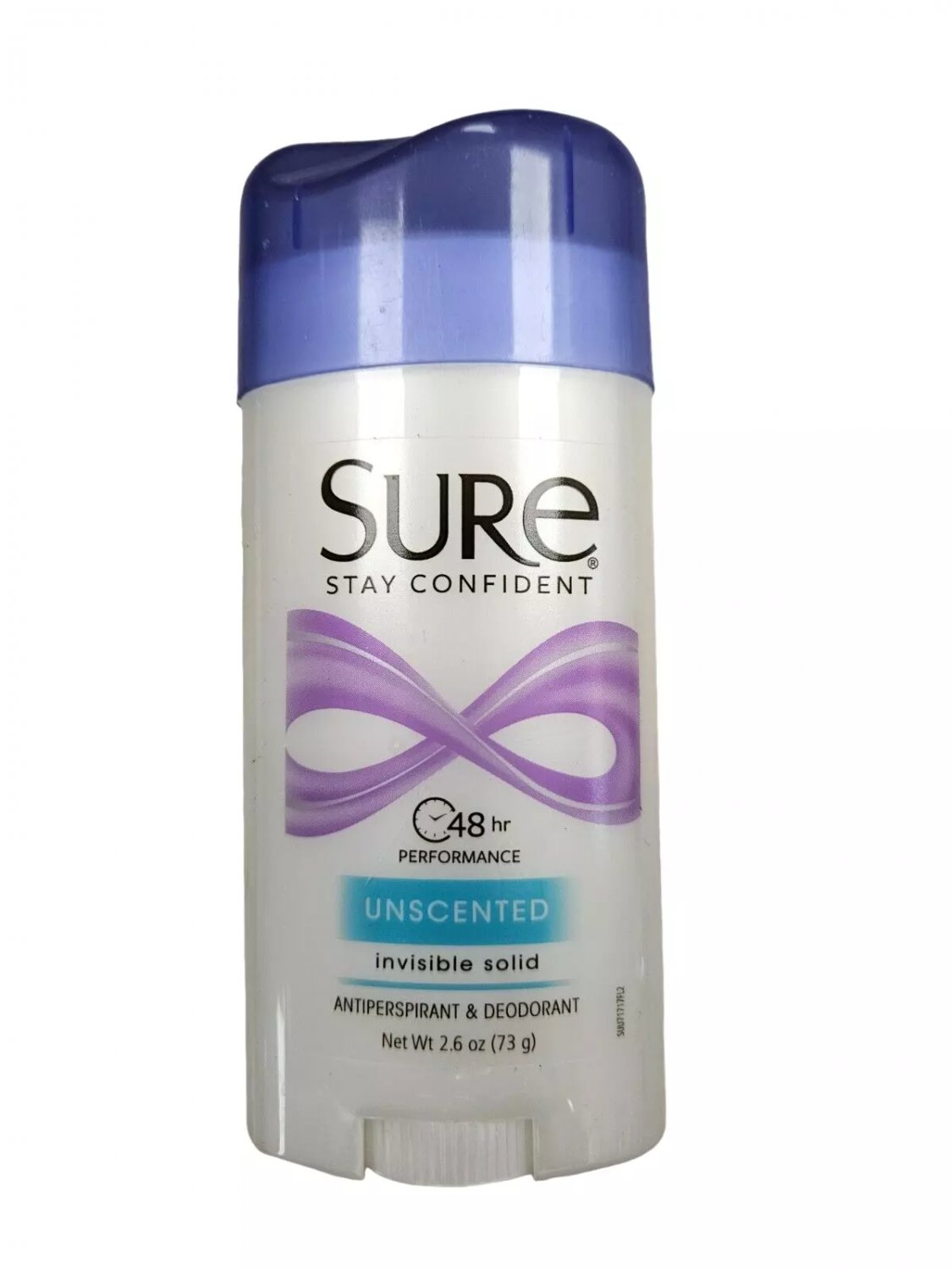 Sure Anti-Perspirant Deodorant Invisible Solid Unscented 2.6oz