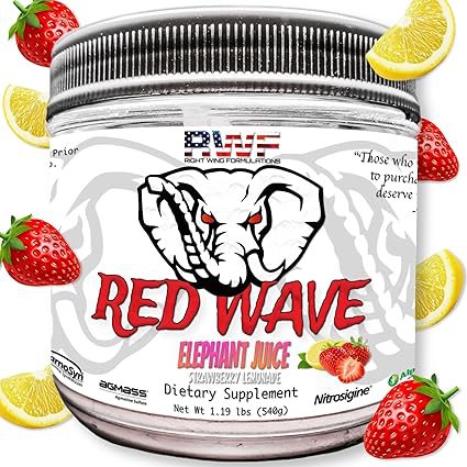 Red Wave Pre Workout Powder With Creatine For Men & Women
