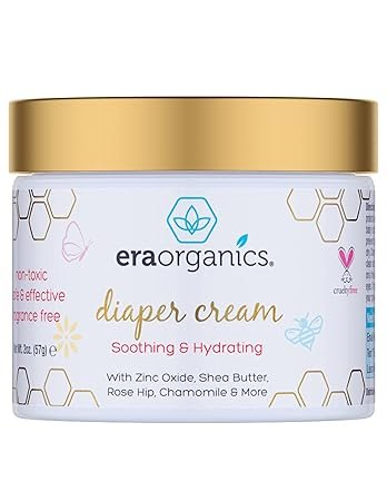 Era Organics Diaper Rash Cream For Baby - Extra Soothing and ...