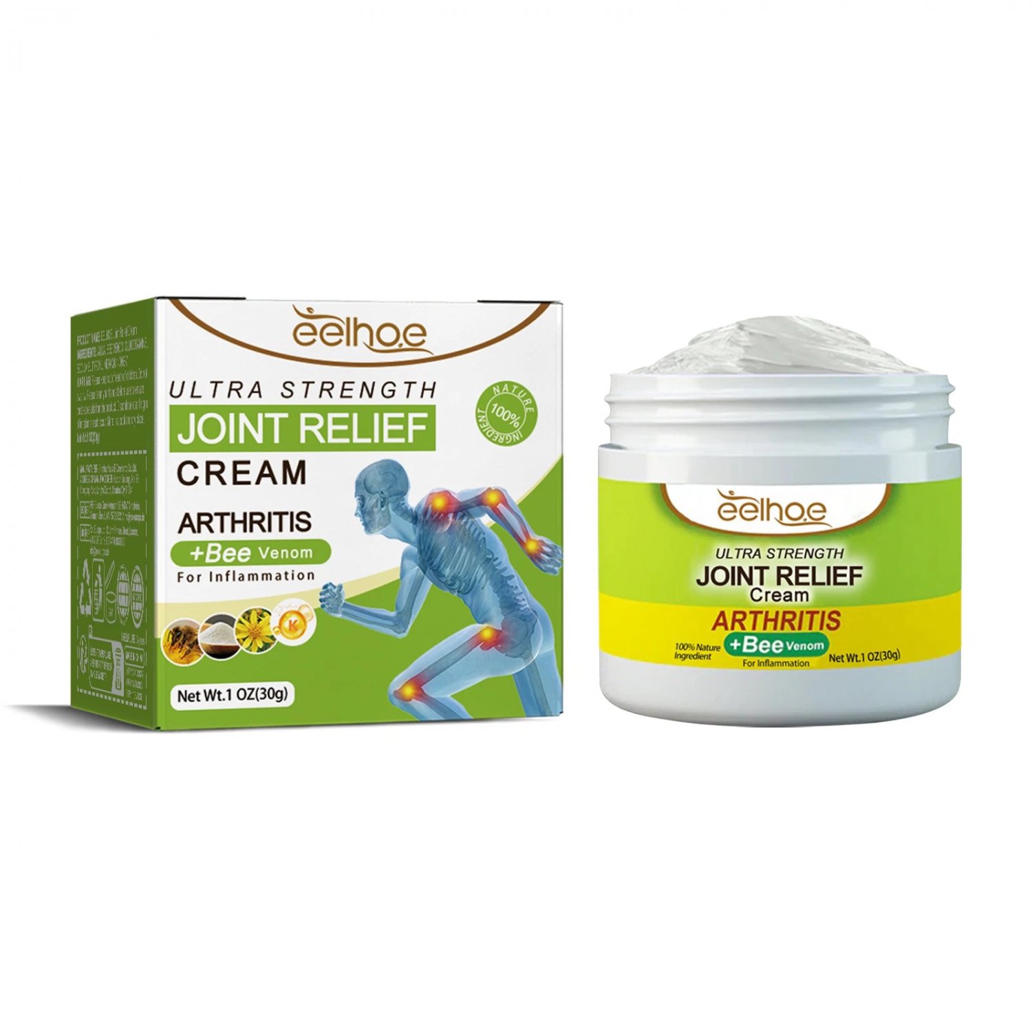 Joint Pain Relief Cream Arthritis Muscle Aches Massage Soothing Body Balm