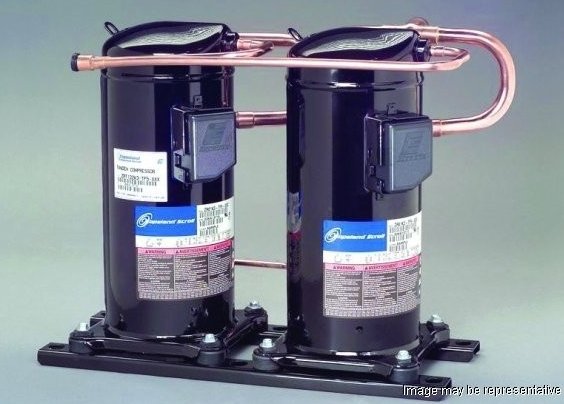 ZPT122KCETFD950 Copeland Compressor, tandem scroll, 121,000 BTUH, POE ...