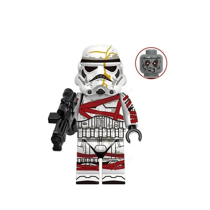 Star Wars Ahsoka The Undead Night Trooper Minifigures Weapons and ...
