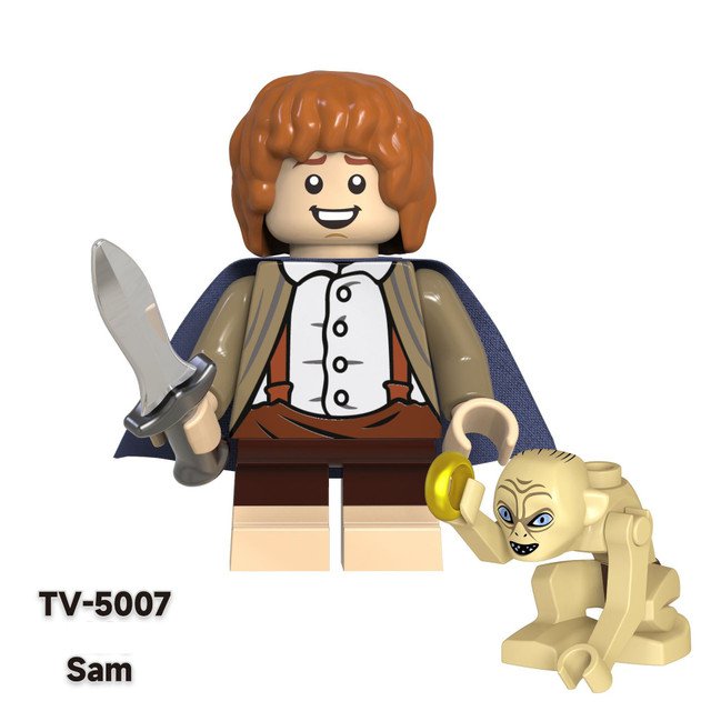 Sam LOTR TV Series Minifigures Toys Gifts